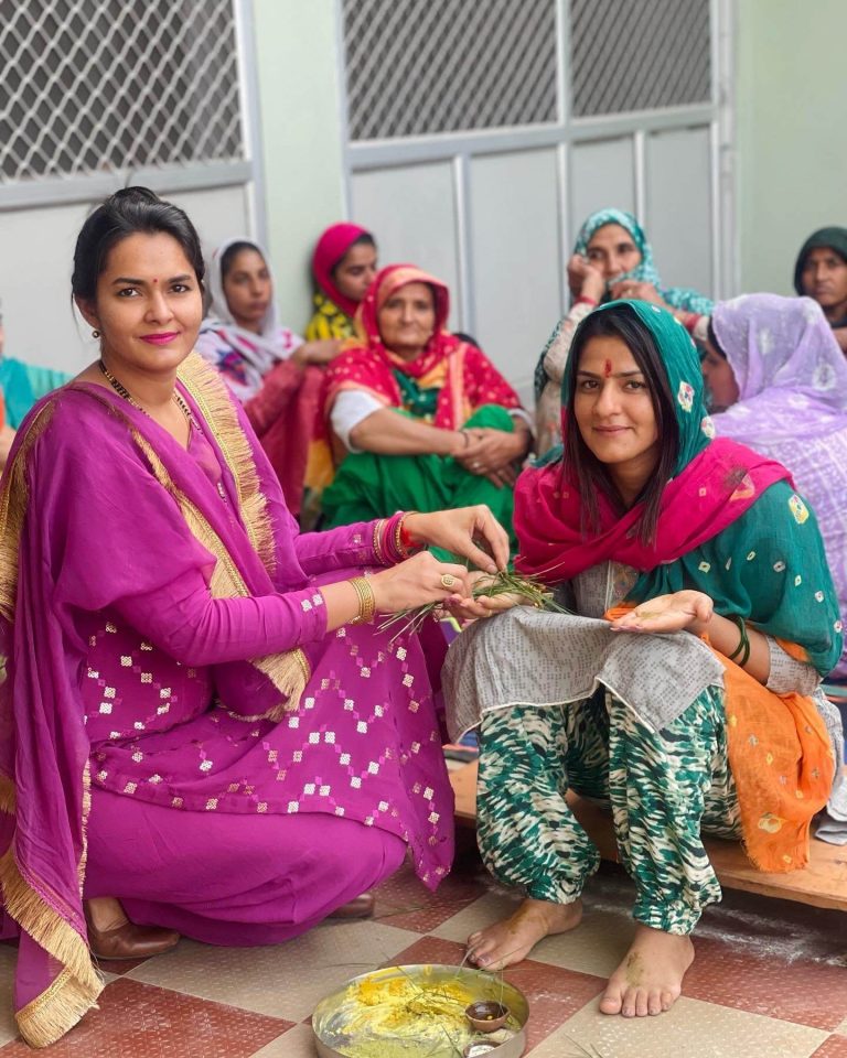 Ritu Phogat Haldi Ceremony & Tel Baan Rasm Pictures - K4 Fashion