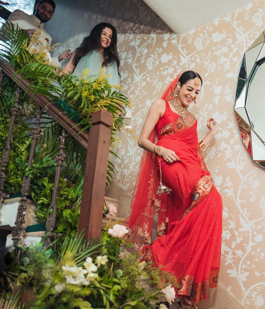 Bridal Saree Designs Spotted On Celebrities & Real Brides - K4 Fashion