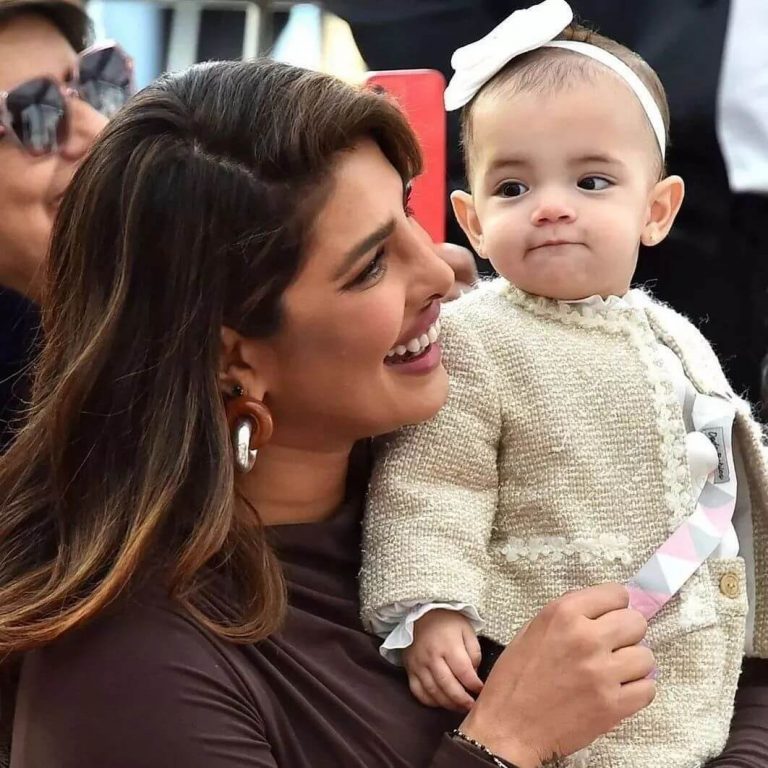 Priyanka Chopra Shows Her Daughter Malti Marie's Face At The Jonas ...