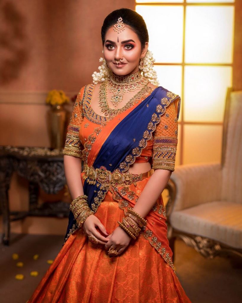 Vidya Pradeep In Exquisite Traditional Outfits - K4 Fashion