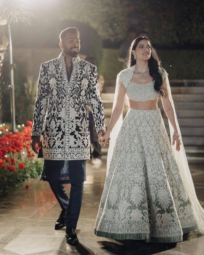 Hardik Pandya, Natasa Stankovic's Sangeet Ceremony - K4 Fashion
