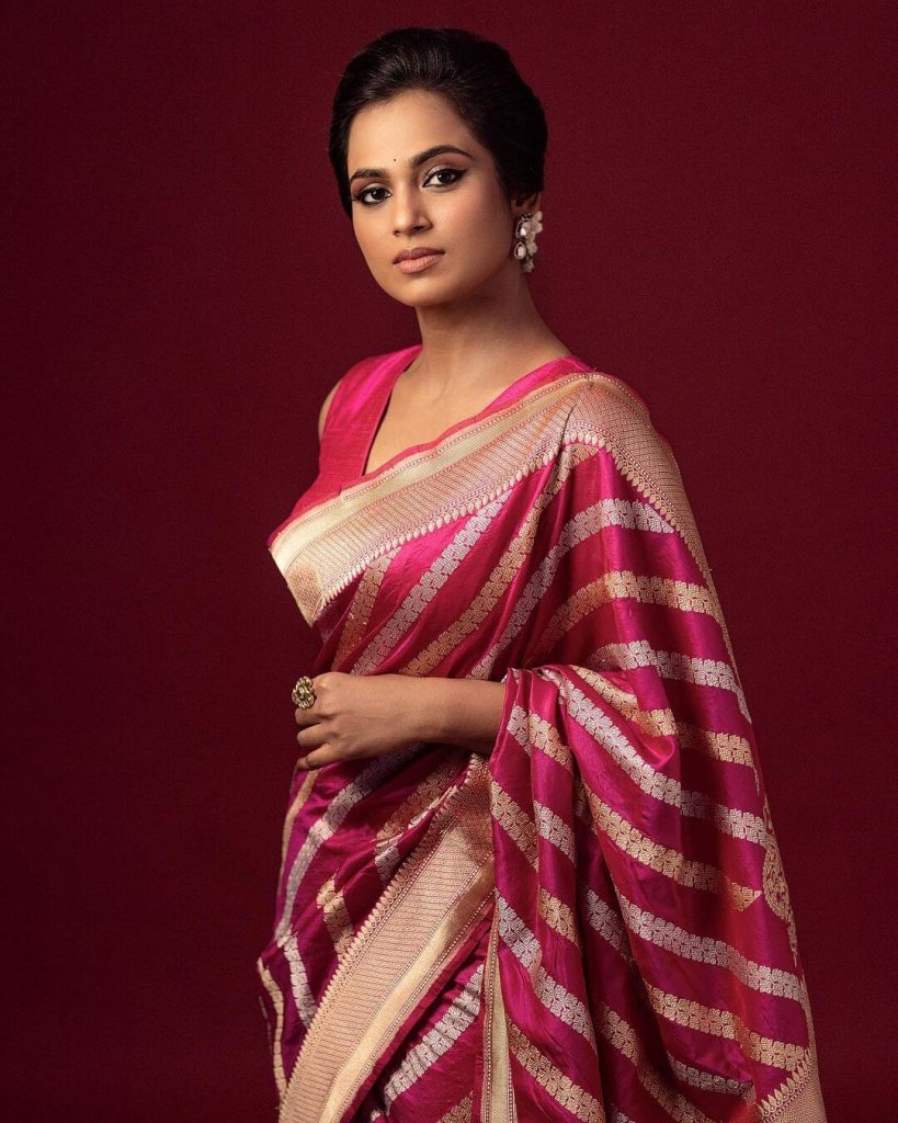 Ramya Pandian Ethnic Outfits And Looks - K4 Fashion