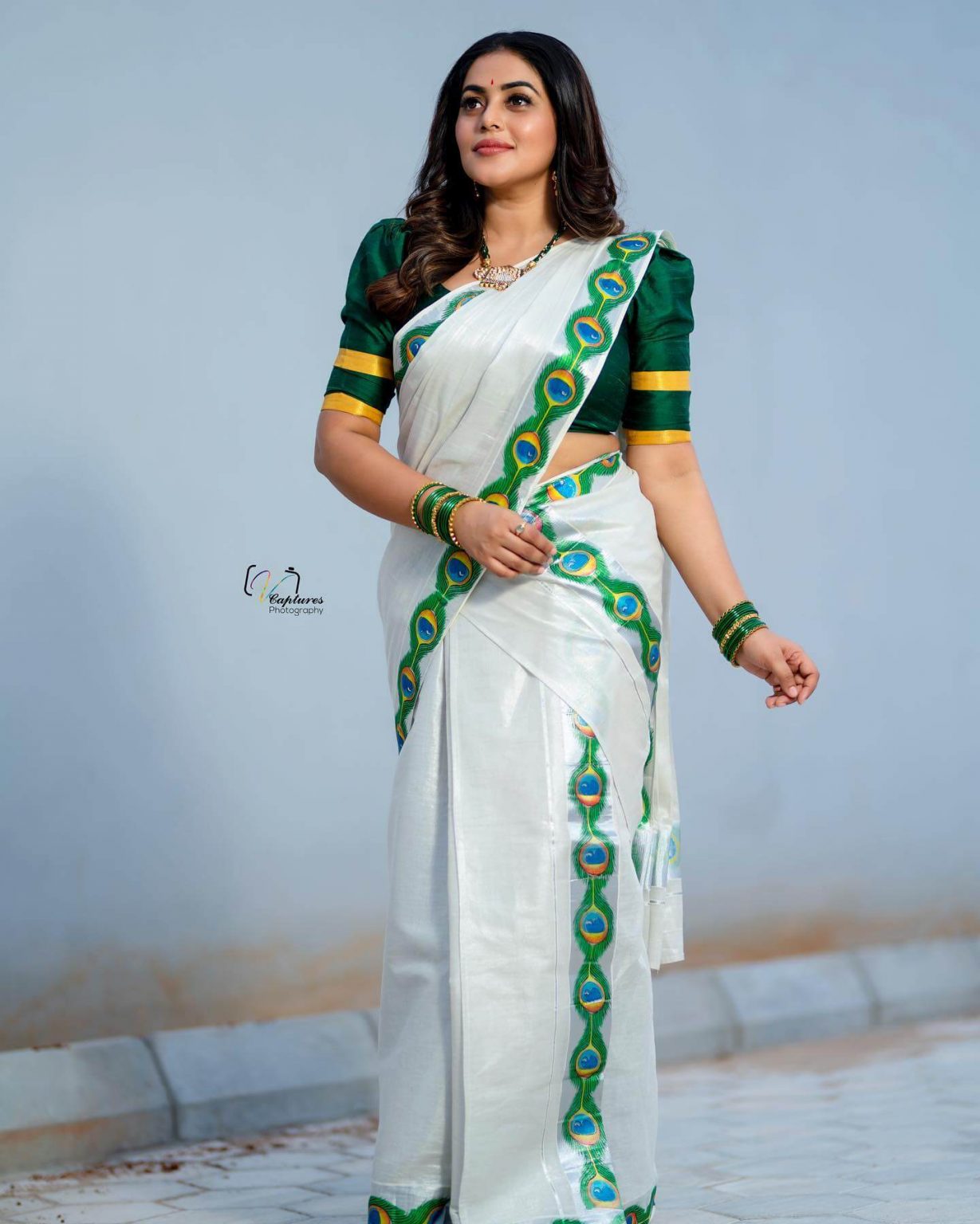 Shamna Kasim Traditional Outfits And Looks - K4 Fashion