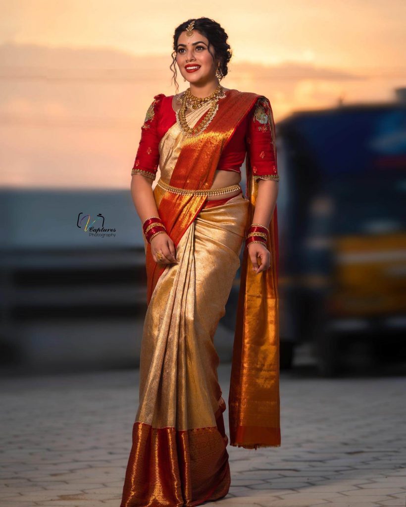 Shamna Kasim Traditional Outfits And Looks - K4 Fashion
