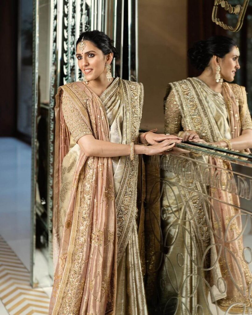 Shloka Mehta at Neeta Ambani Cultural Centre inauguration. - K4 Fashion