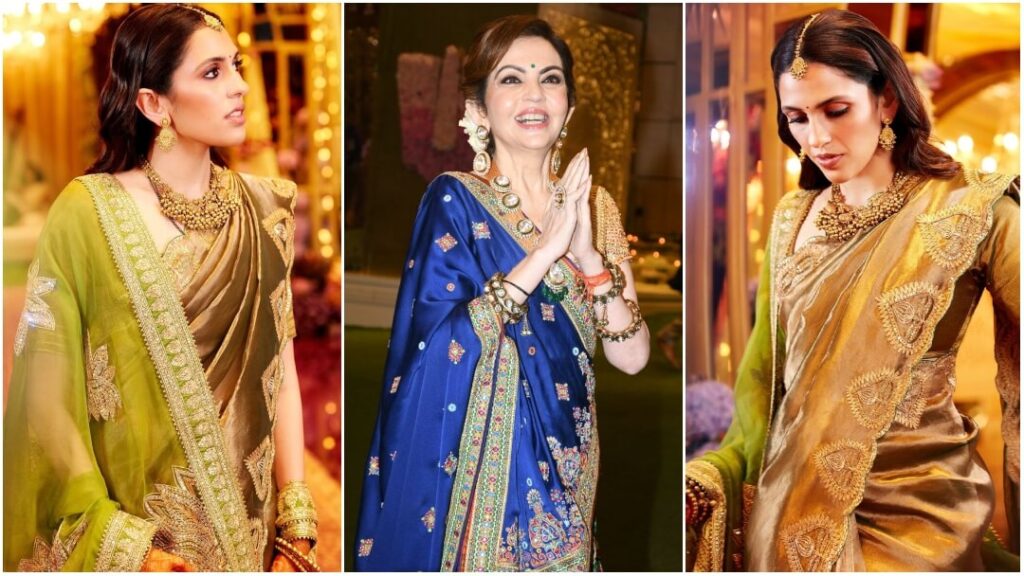 Anant Ambani and Radhika Merchant Mehendi Ceremony - K4 Fashion