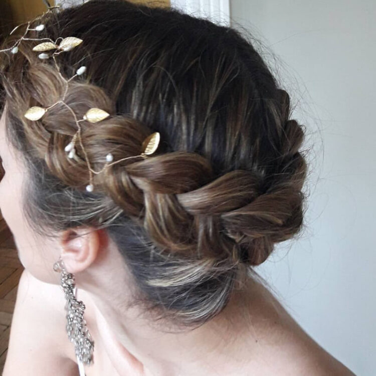 Beautiful Thick Knotted Crown Hairstyle - K4 Fashion