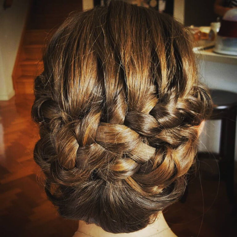 Full Baggy Braided Bun Hairstyles - K4 Fashion
