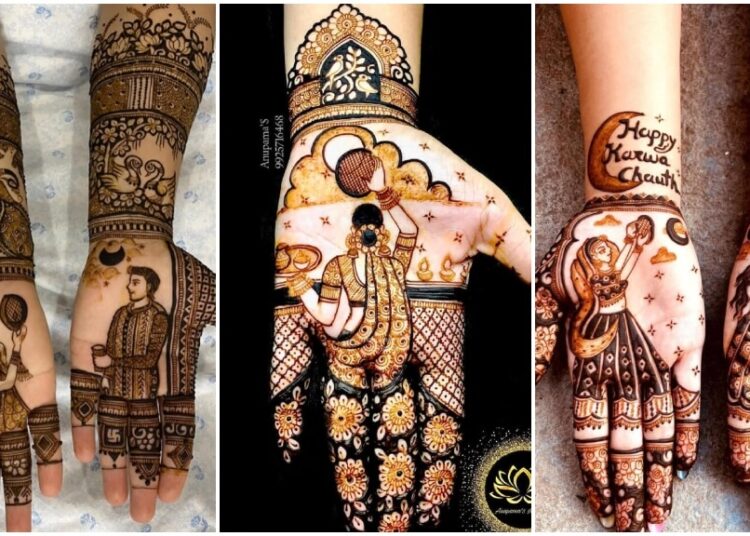 Simple Mylanchi Designs For Front Hand | Kerala Mehndi Designs 2024 ...