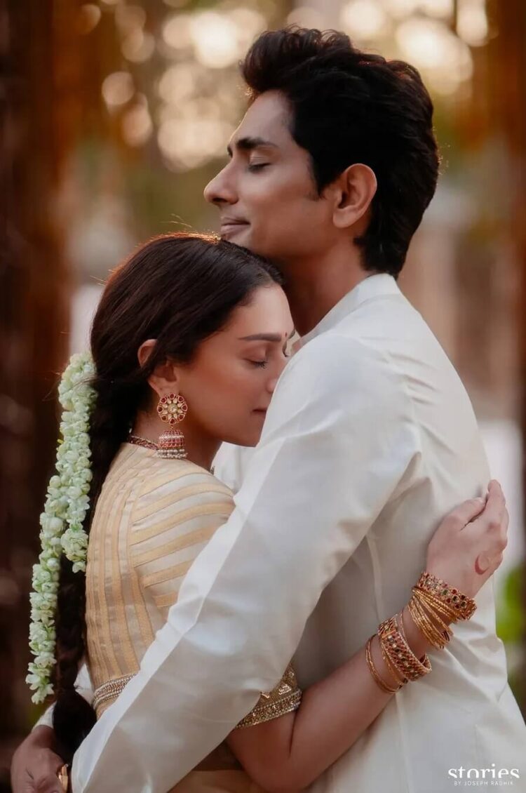 Aditi Rao Hydari And Siddharth Got Married. See Pictures - K4 Fashion