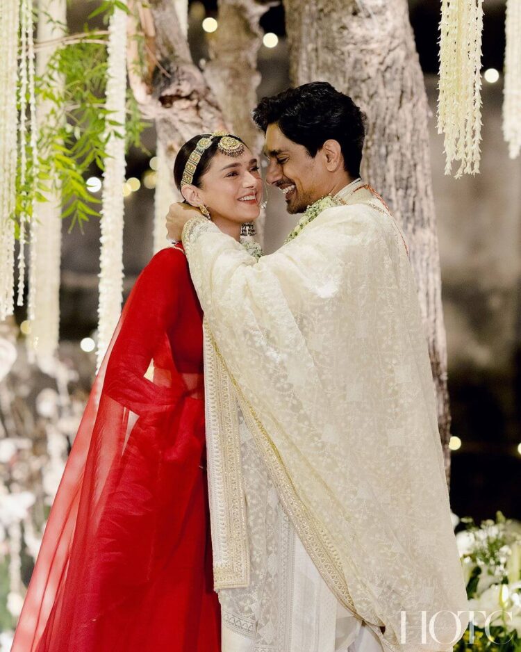 Aditi Rao Hydari And Siddharth Got Married. See Pictures - K4 Fashion